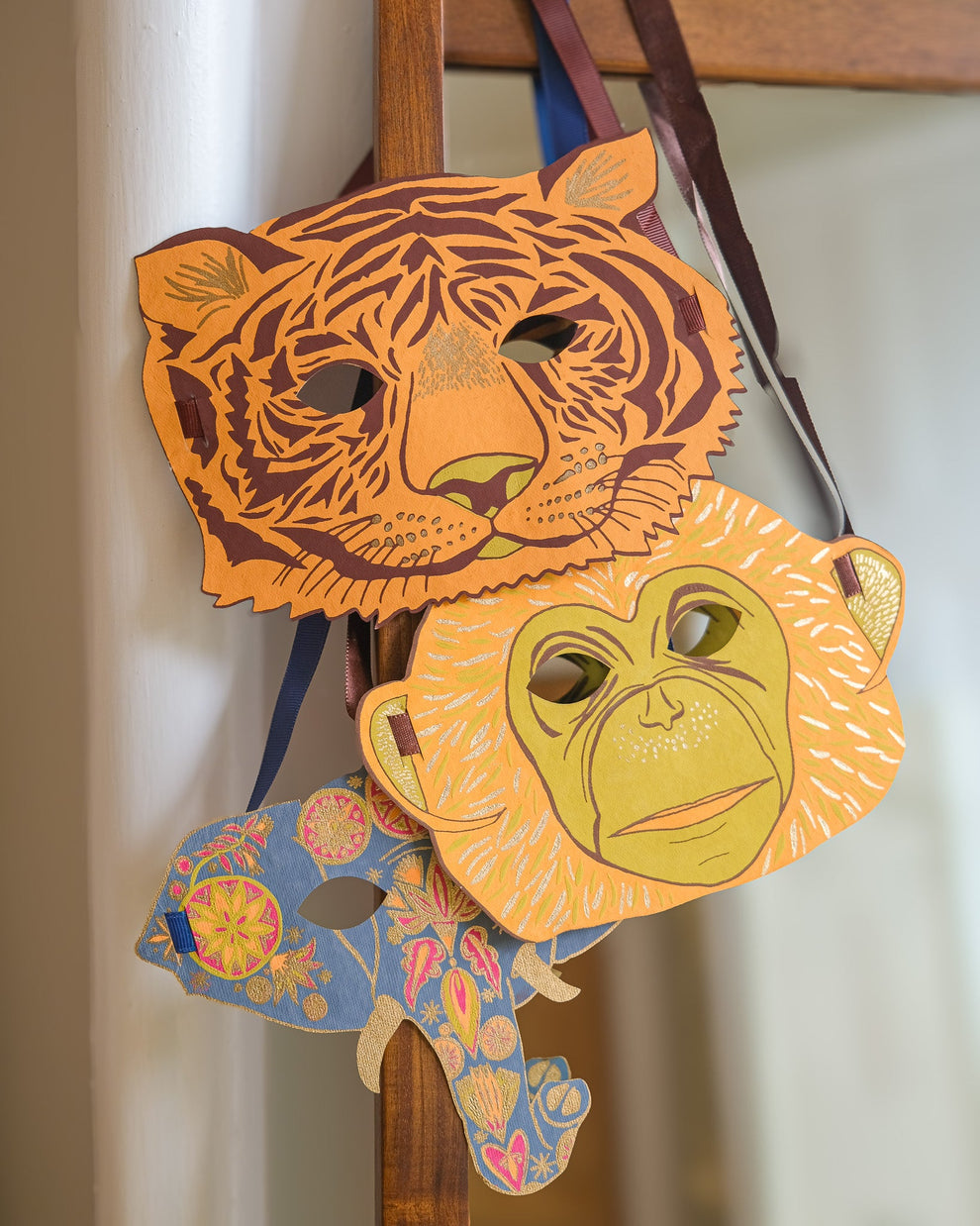 Animals Fancy Dress Mask Set – East End Press