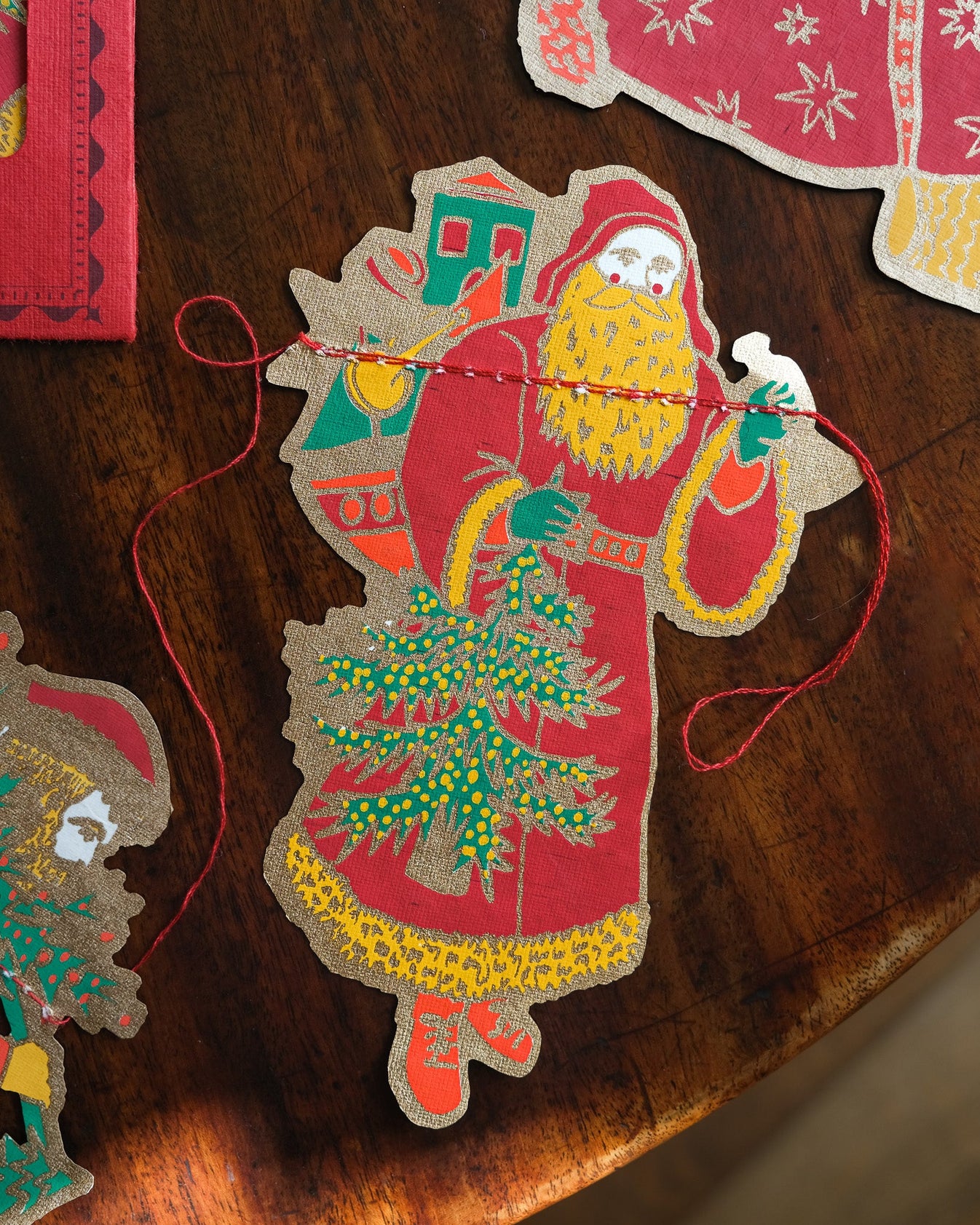 Saint Nicholas Sewn Garland – East End Press