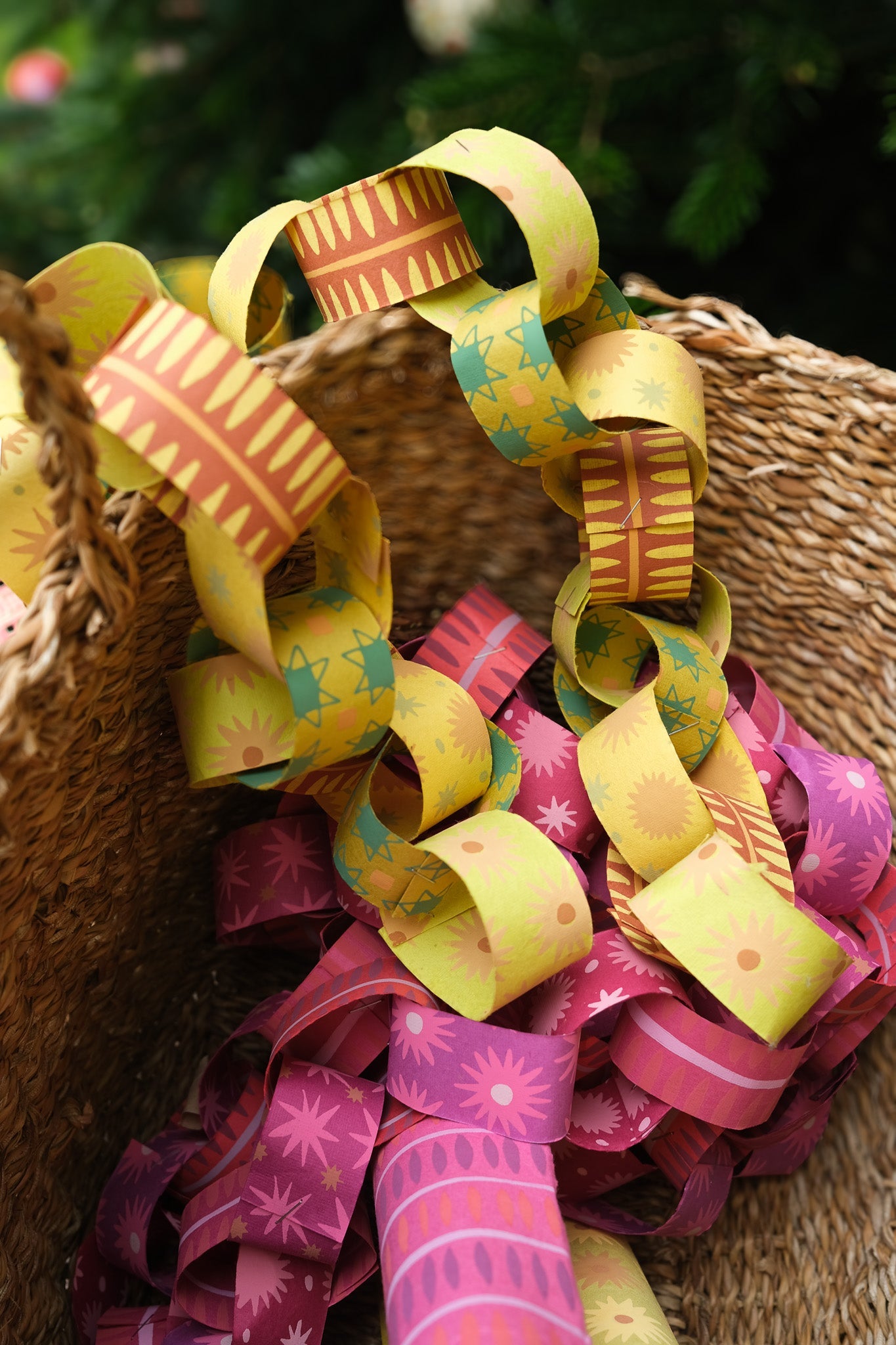 Yellow & Green Paper Chain Kit – East End Press