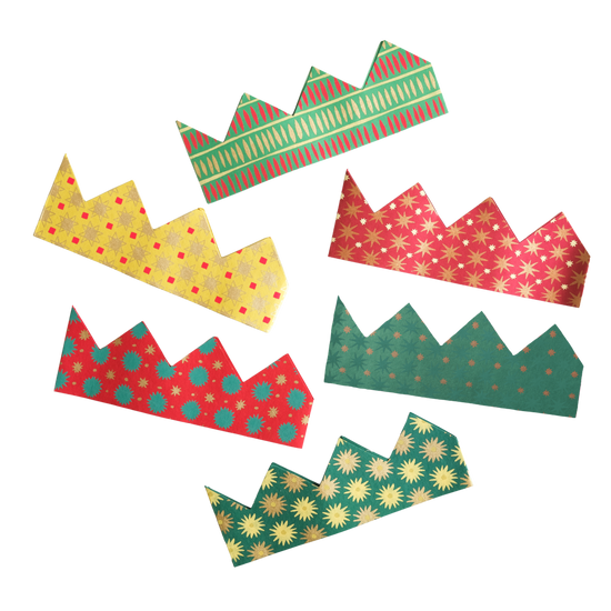 Festive Paper Crowns – East End Press