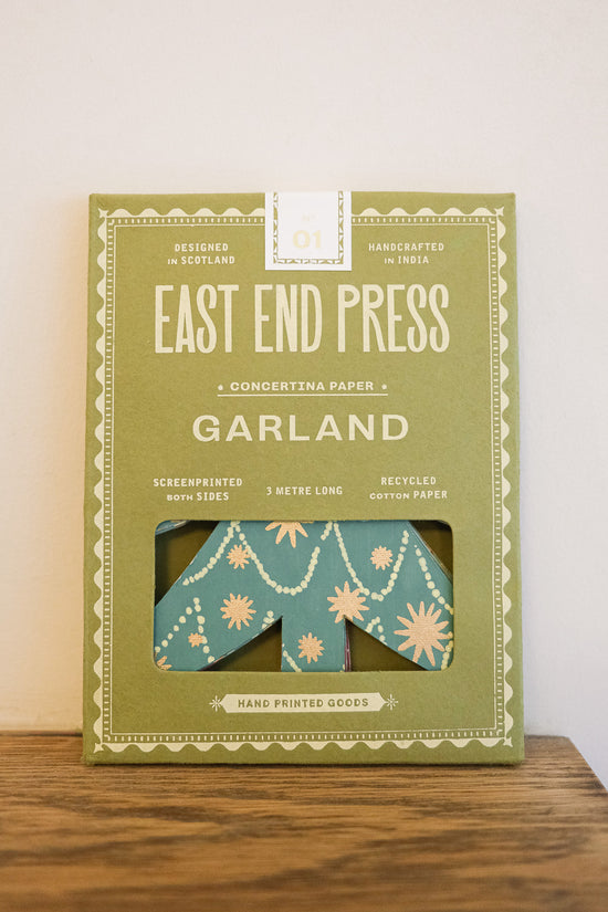 Christmas Trees Concertina Garland – East End Press