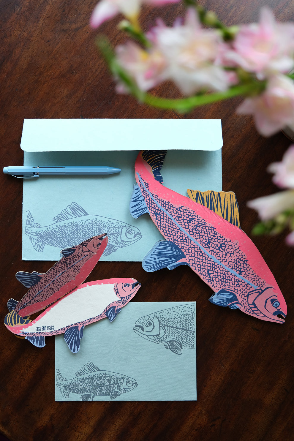 Salmon Greeting Card – East End Press