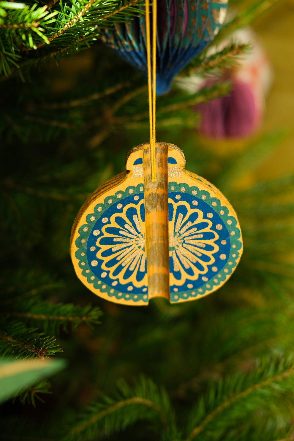Yellow Bauble Honeycomb – East End Press
