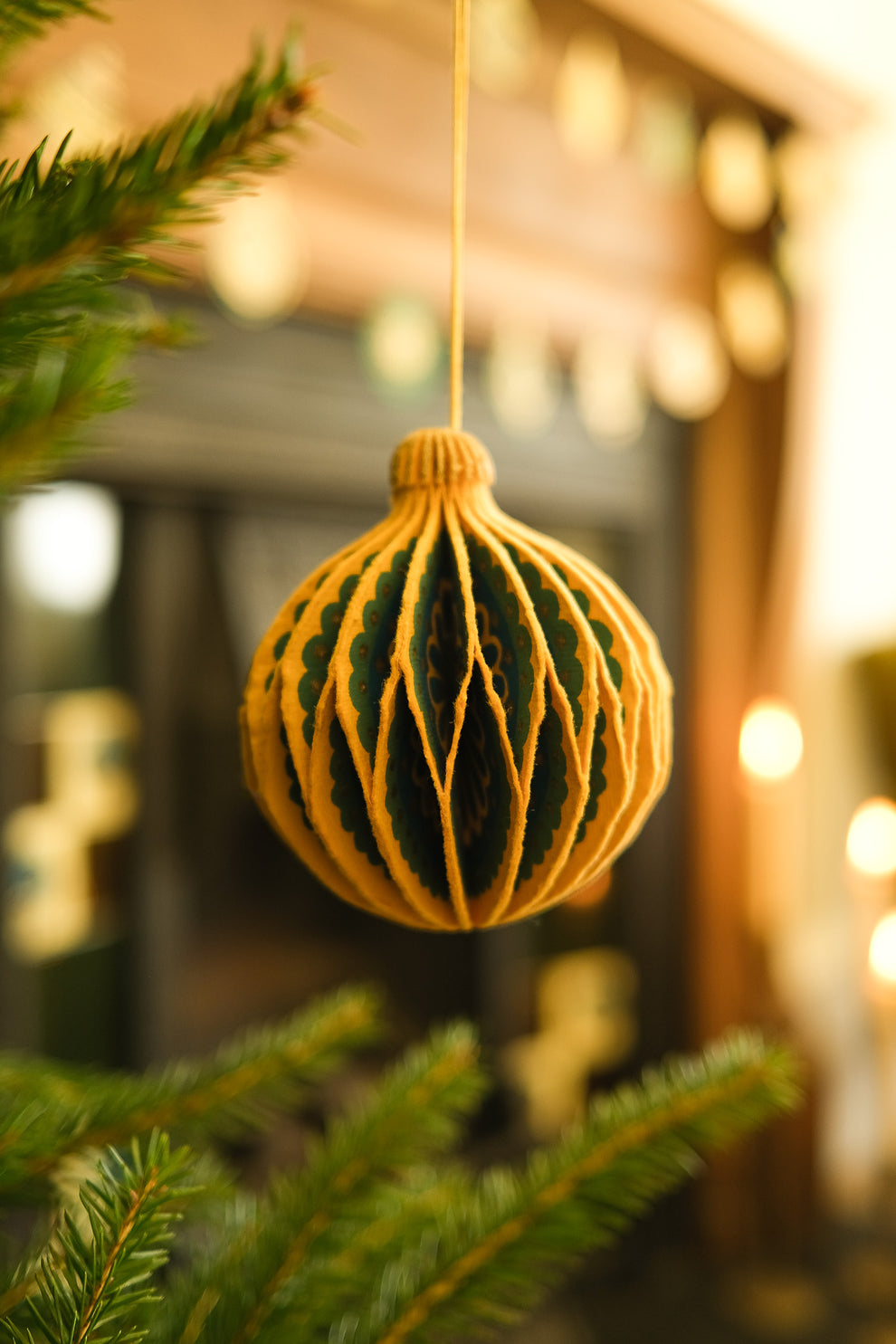 Yellow Bauble Honeycomb – East End Press