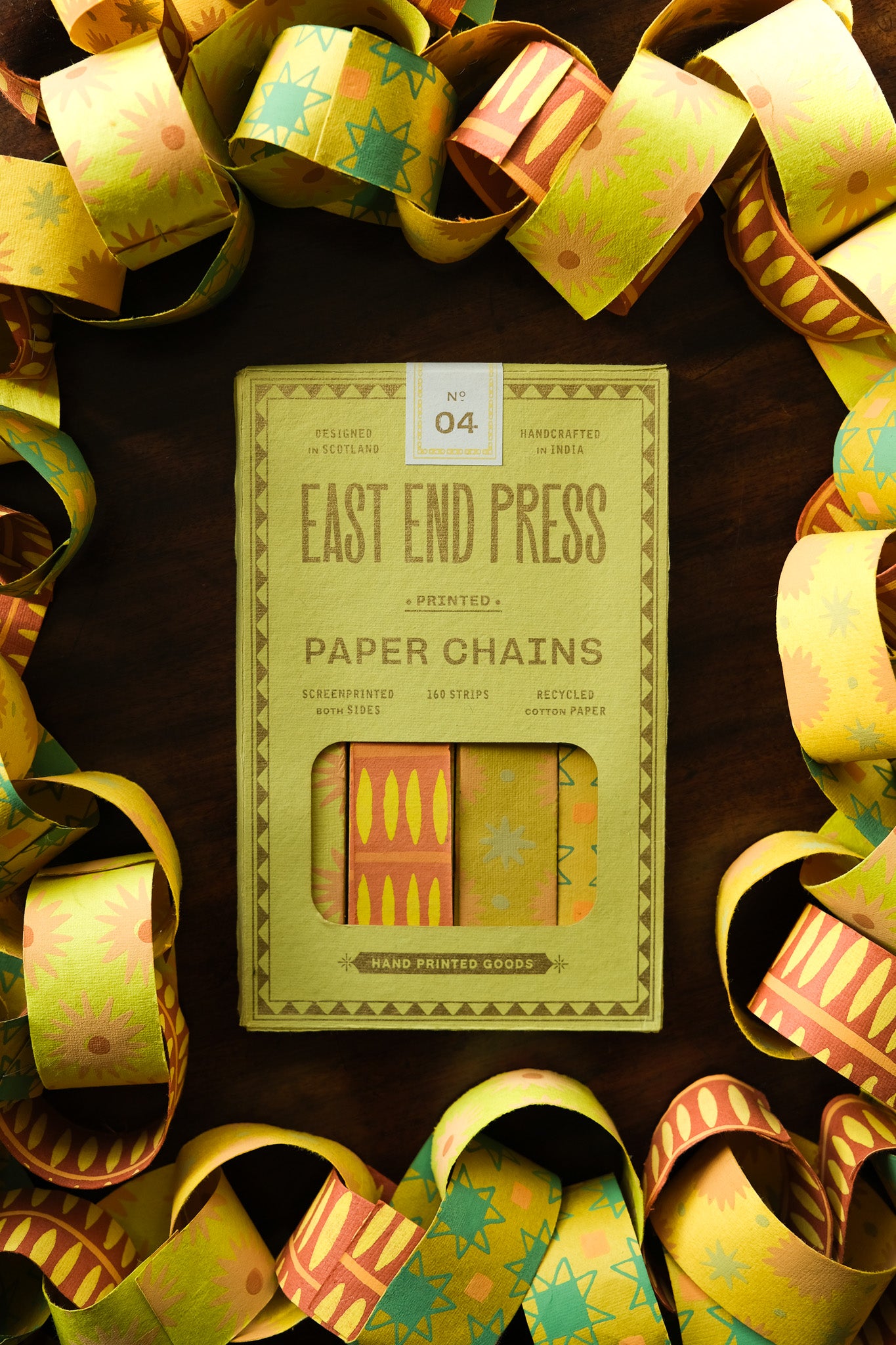 Yellow & Green Paper Chain Kit – East End Press