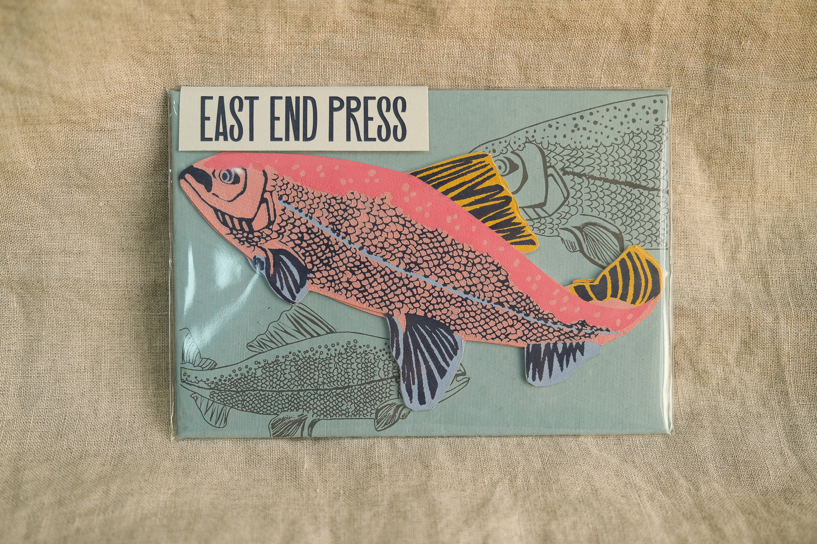 Salmon Greeting Card – East End Press