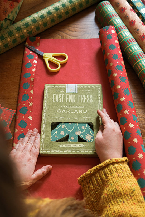 Christmas Trees Concertina Garland – East End Press