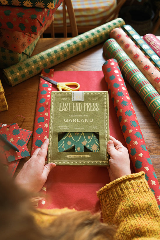 Christmas Trees Concertina Garland – East End Press