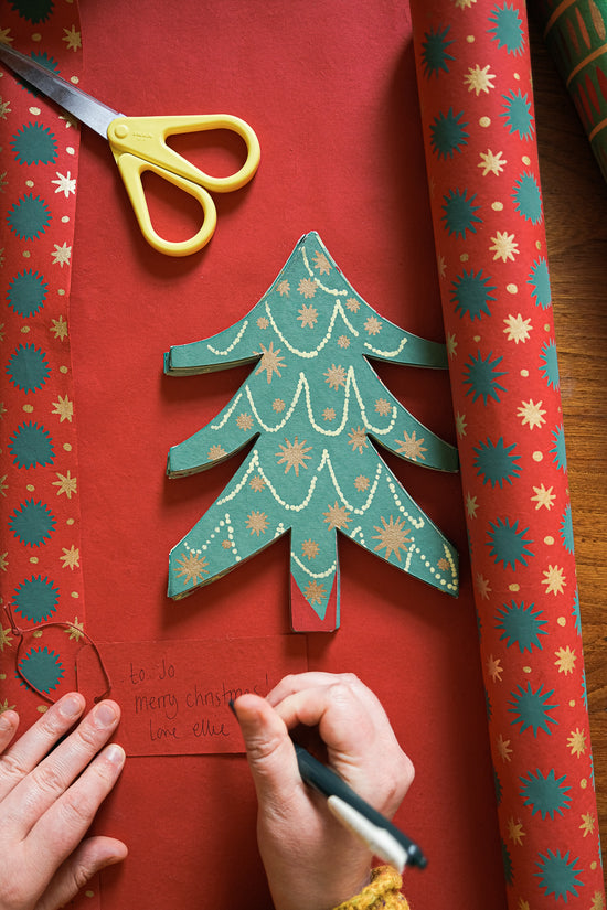 Christmas Trees Concertina Garland – East End Press
