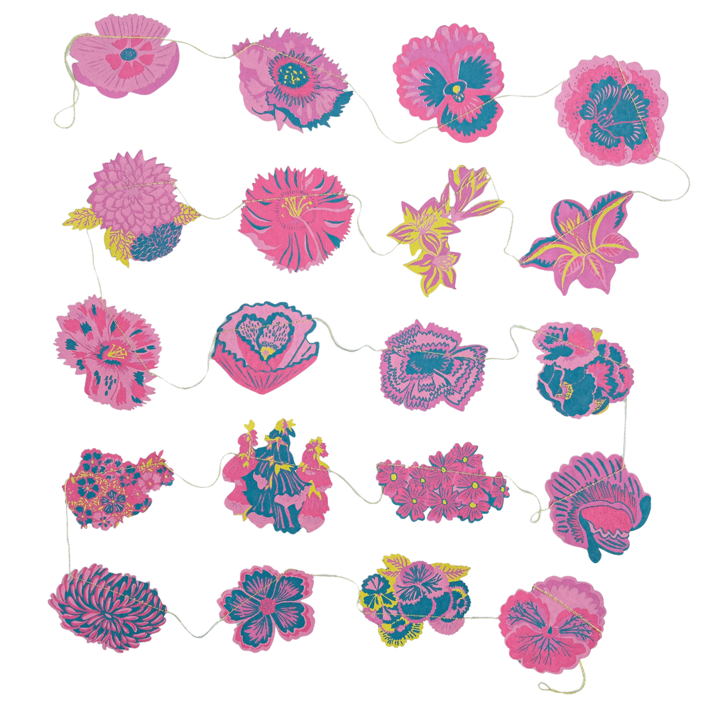 Sample Sale - Summer Garden Sewn Garland – East End Press