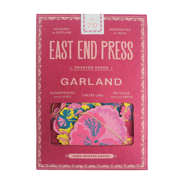 Sample Sale - Summer Garden Sewn Garland – East End Press