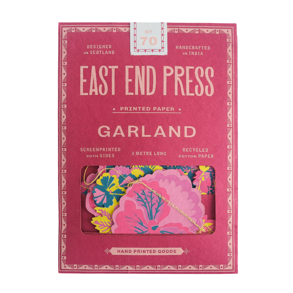 Sample Sale - Summer Garden Sewn Garland – East End Press